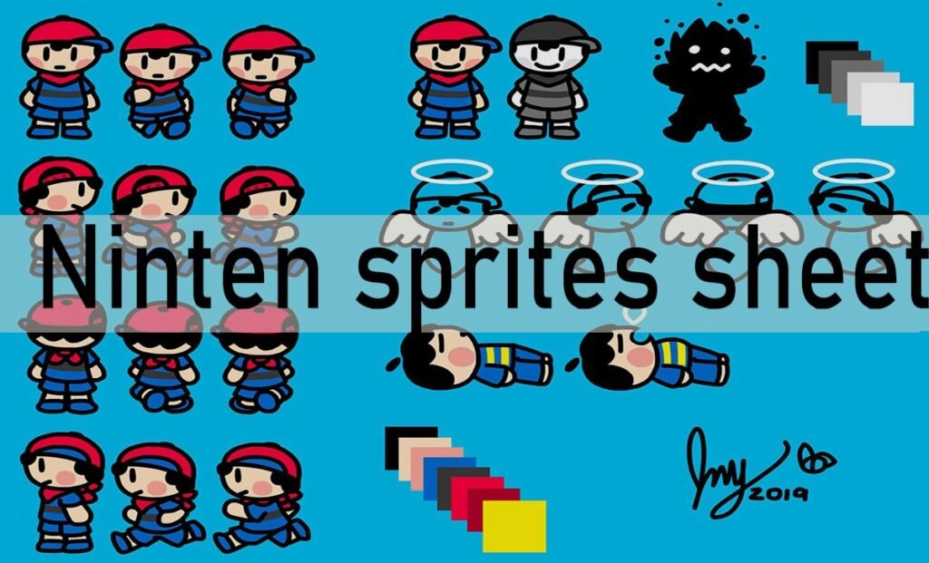 The Complete Guide to Ninten Sprite Sheets for Game Developers - My USA ...